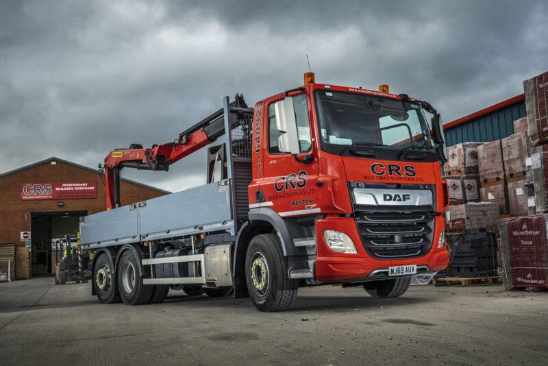 Truckfile lays the foundation for CRS Building Supplies